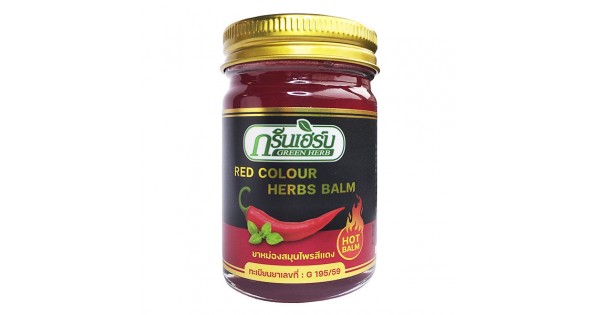 ᐅ Красный тайский бальзам с перцем red hot balm Novolife — купить по ...